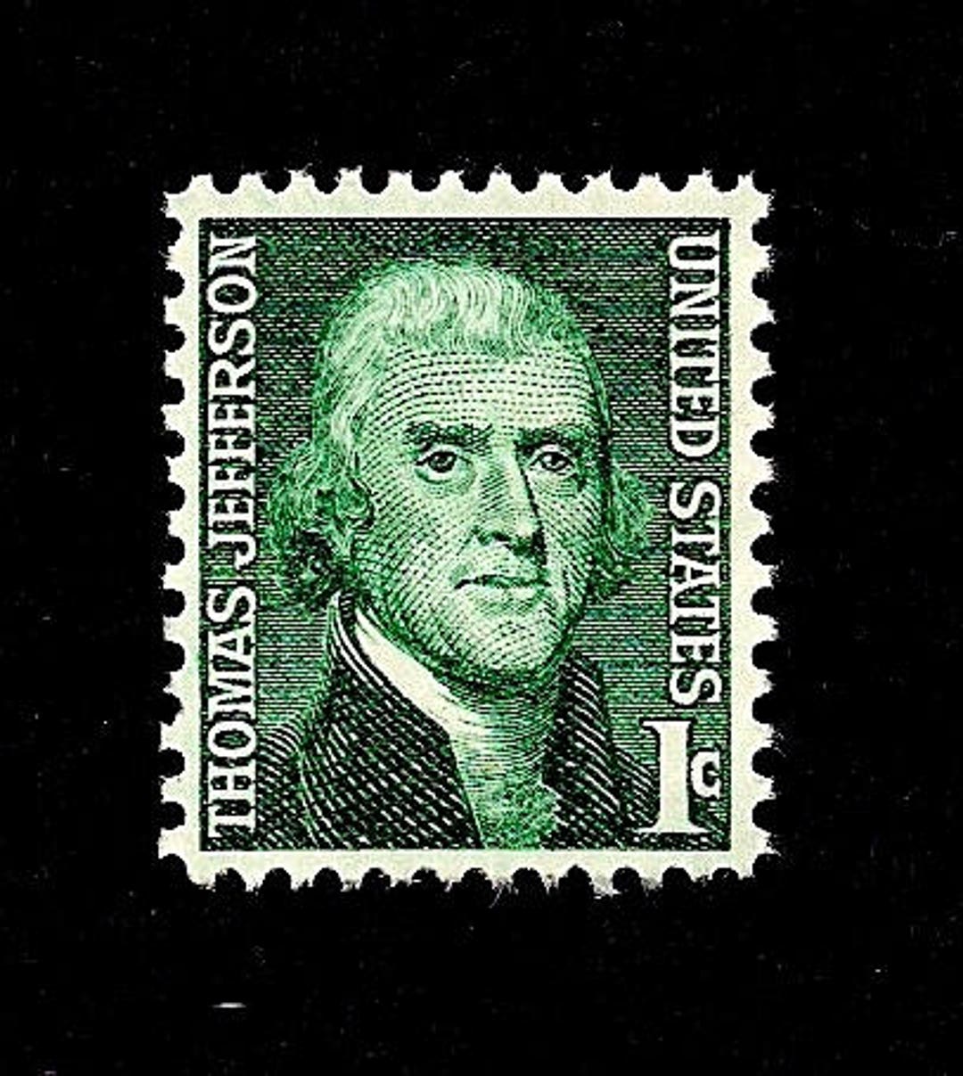 10 Thomas Jefferson Postage Stamps - Pack of 10 Vintage (issued in 1968 ...