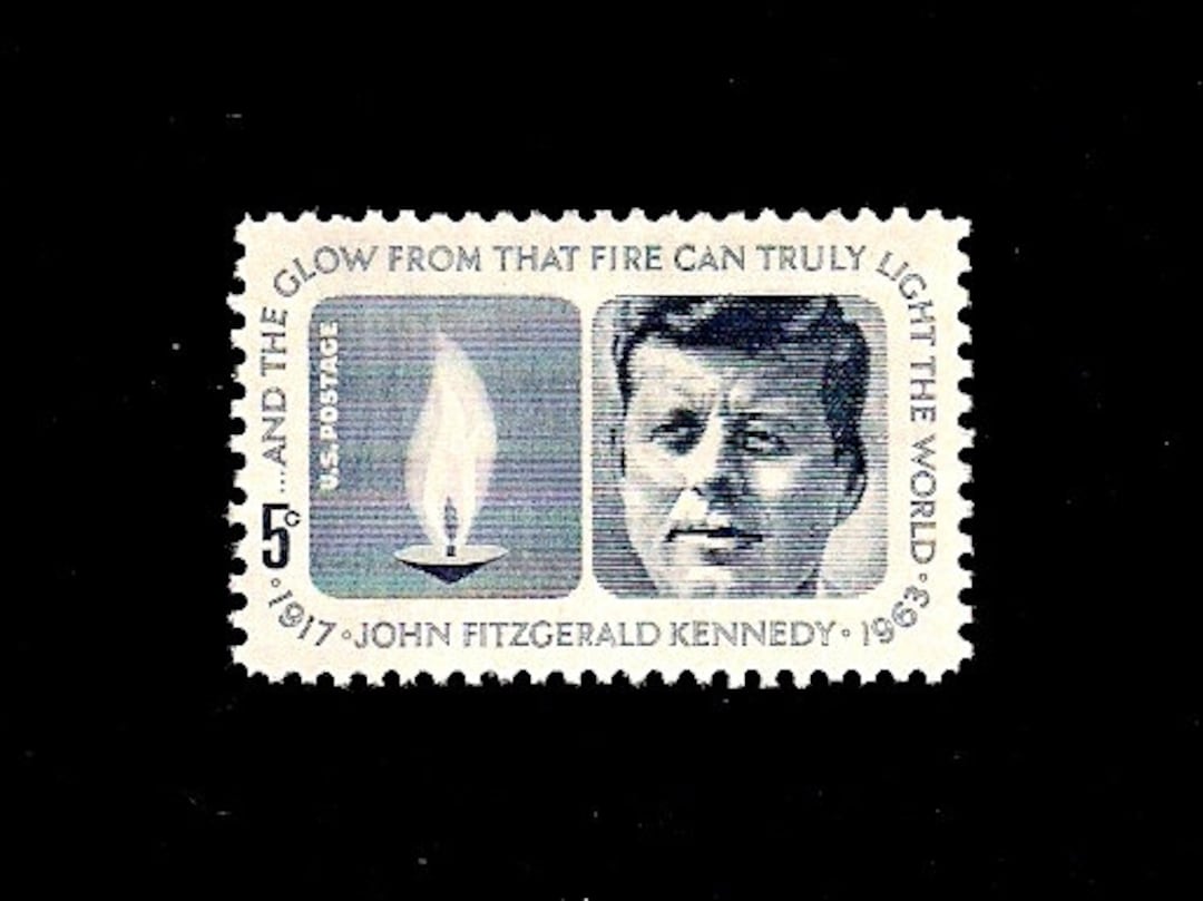 10 John F. Kennedy Postage Stamps - Pack of (10) Vintage (issued in ...
