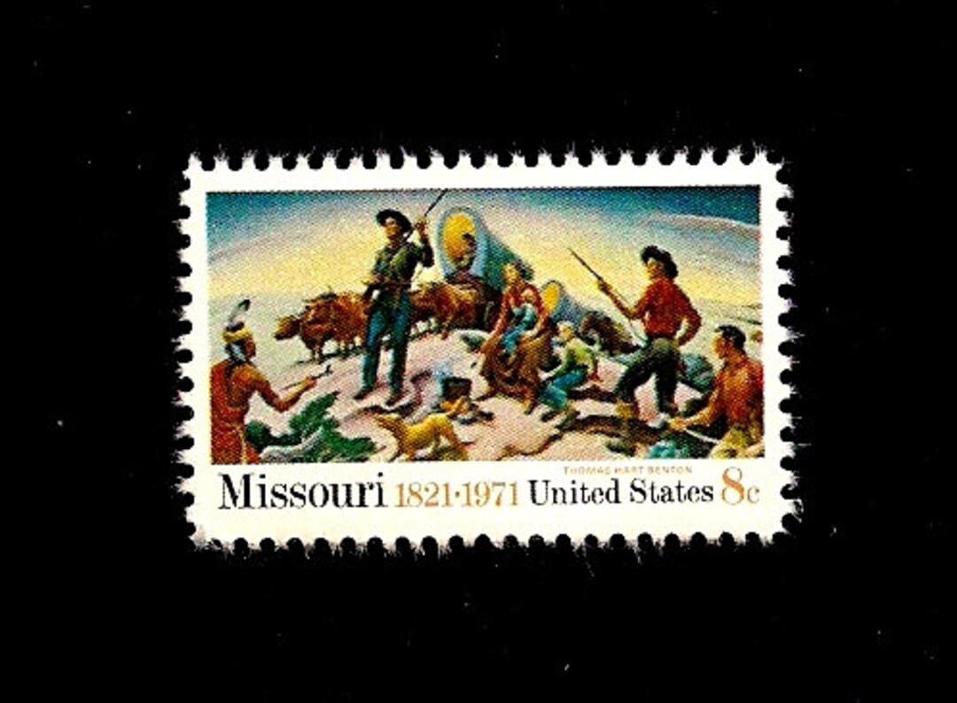 10 Missouri Postage Stamps - Pack of (10) Vintage (issued in 1971 ...