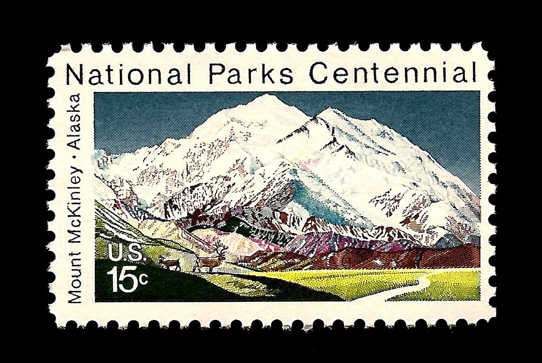 10 Alaska - Pack of (10) Vintage (issued in 1972) - Mt. Mckinley ...
