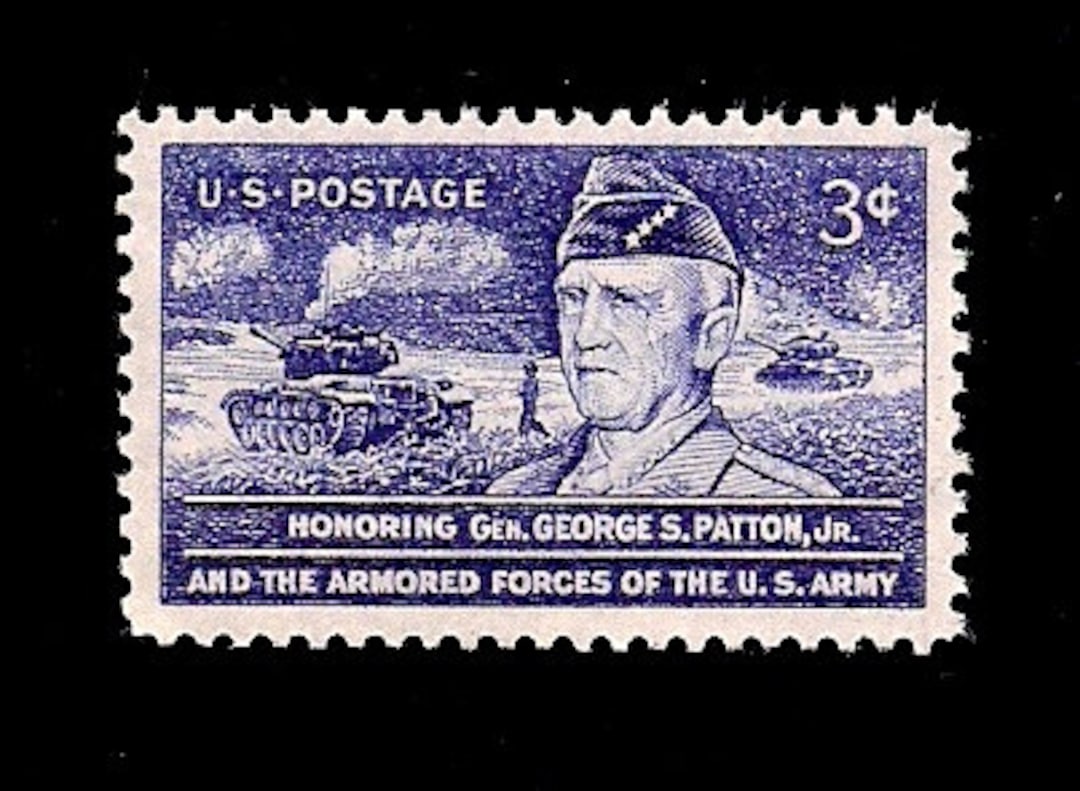 10 Gen. Patton - Pack of (10) Vintage (issued in 1953) - General George ...