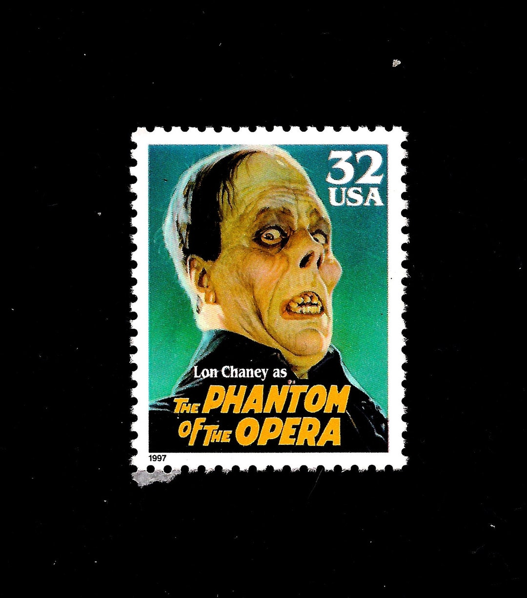 5 Phantom of the Opera Postage Stamps - Pack of (5) Vintage (issued in ...