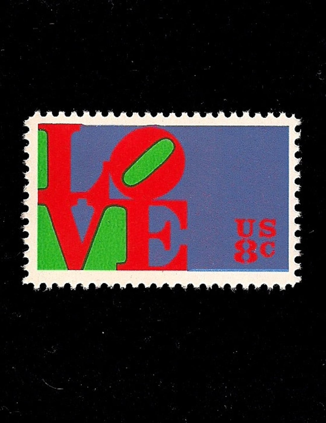 10 LOVE Postage Stamps - Pack of (10) Vintage (issued in 1973) Unused ...