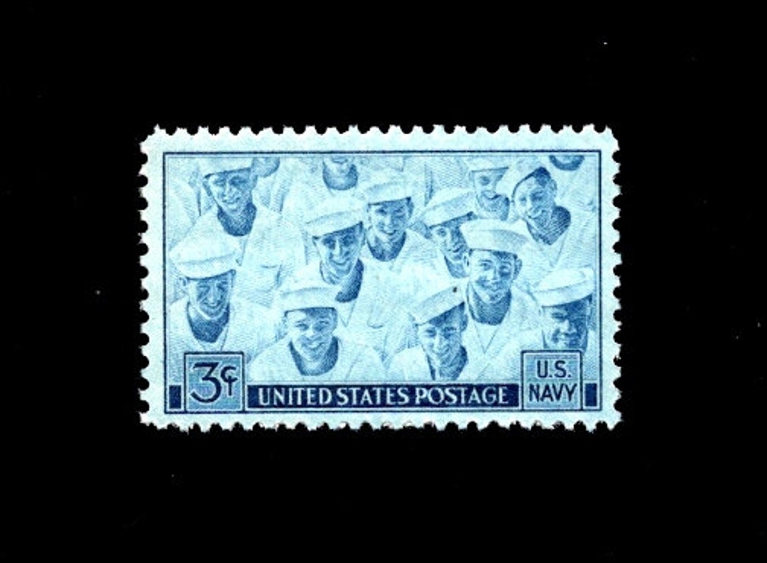 10 U.S. Navy Pack of 10 Vintage issued in 1945 Unused Original USPS ...