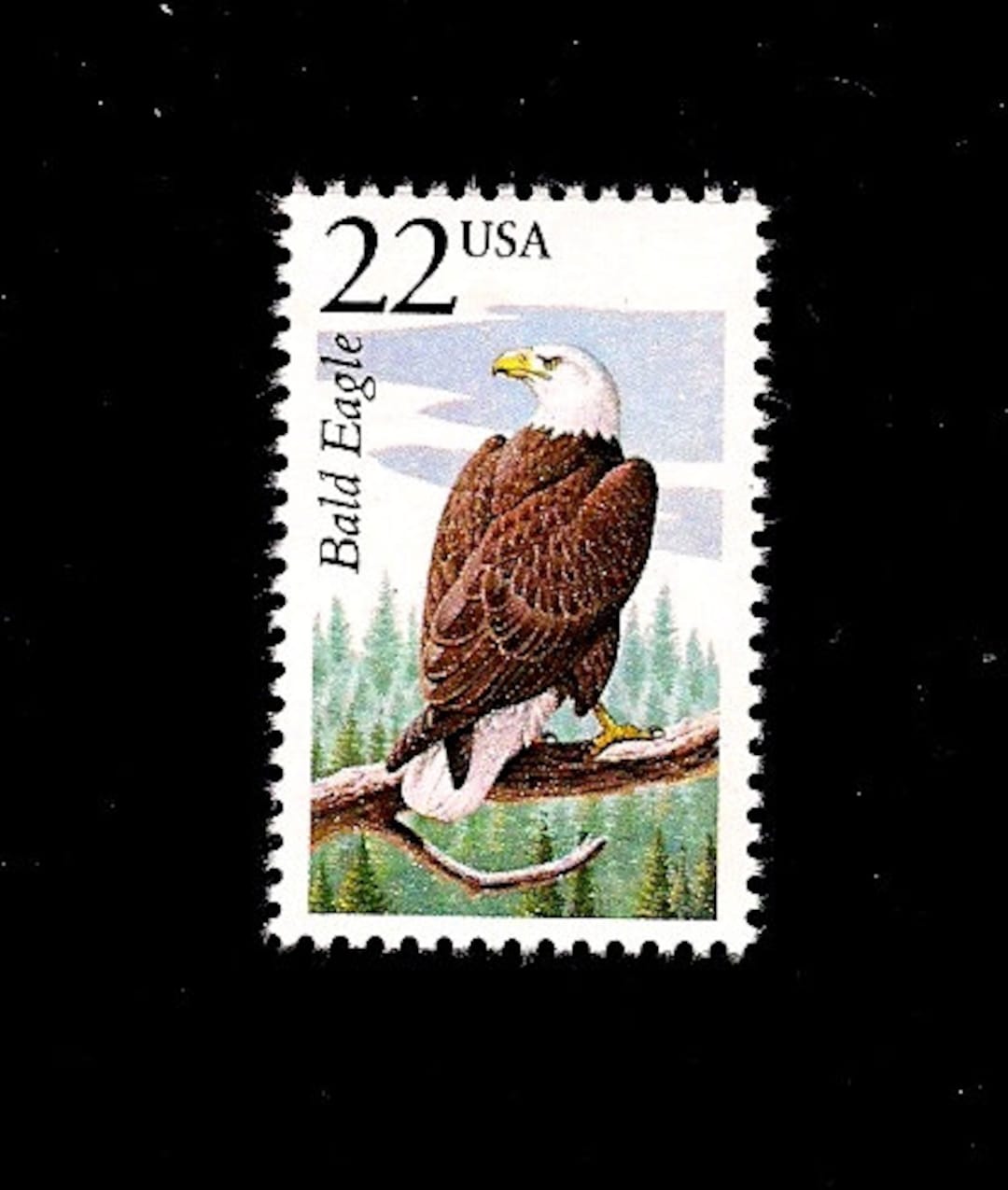 10 Bald Eagle - Pack of 10 Vintage (issued in 1987) North American ...