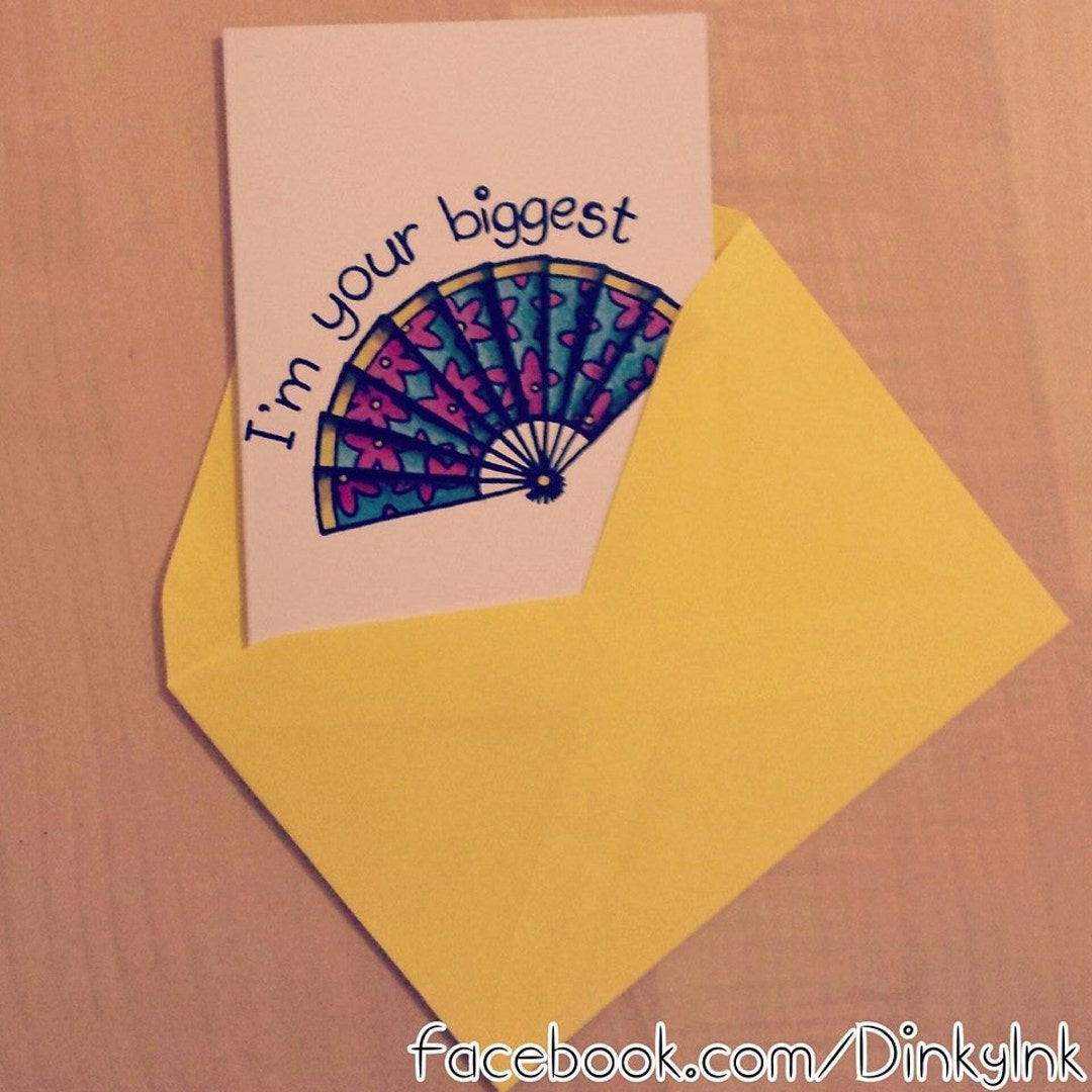 I'm Your Biggest Fan Quirky Funny Greeting Card Perfect - Etsy