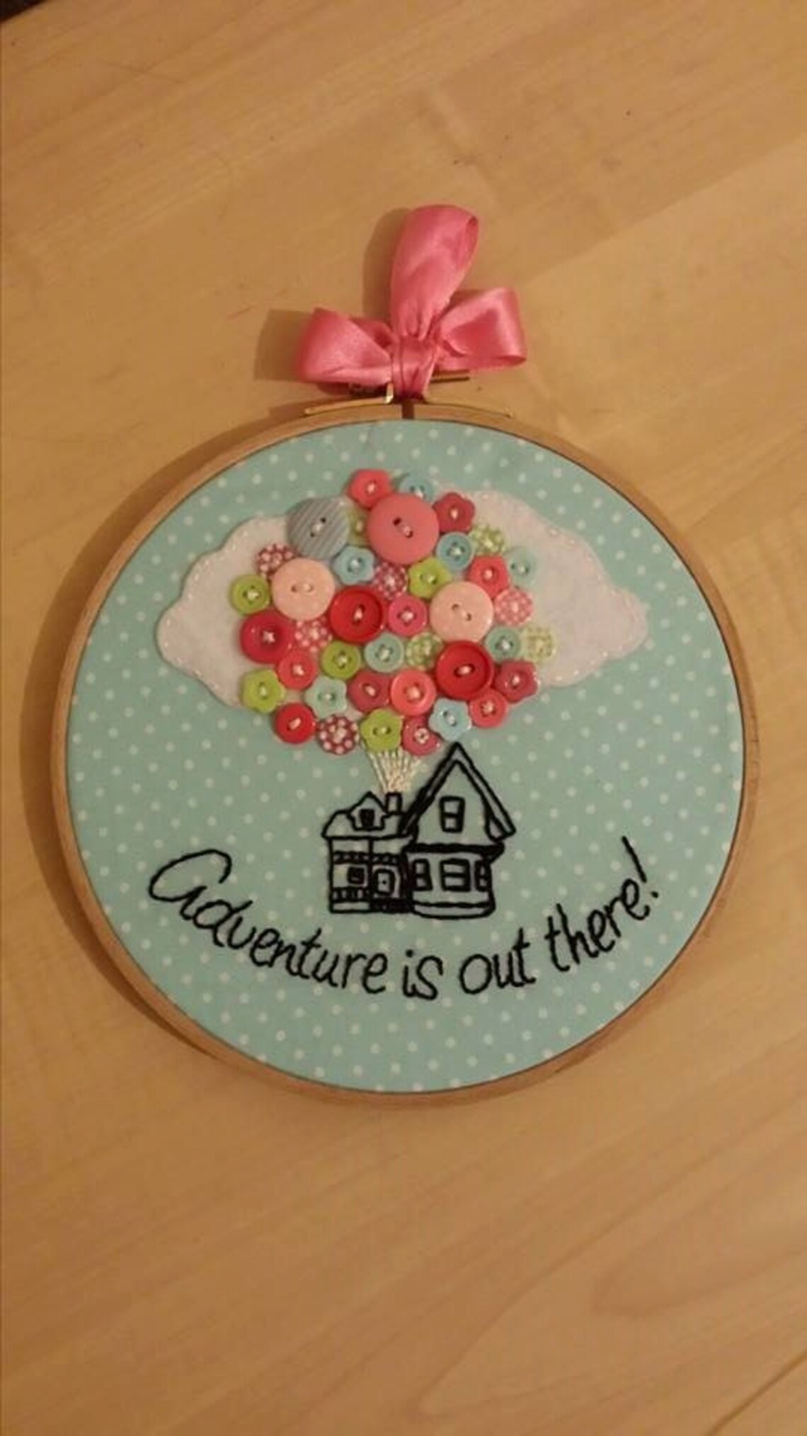 Disney Pixar UP Inspired Wall Hanging Embroidery Hoop - Etsy