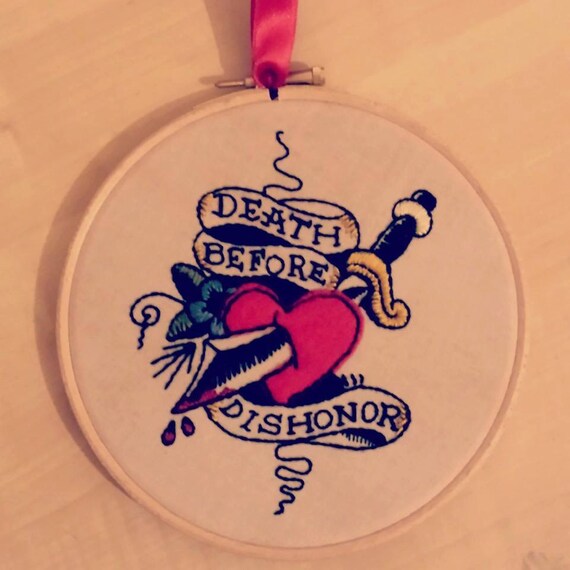 Death Before Dishonor Tattoo Sailor Jerry
