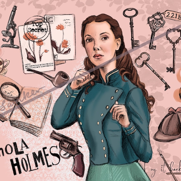 Enola Holmes Series - Etsy
