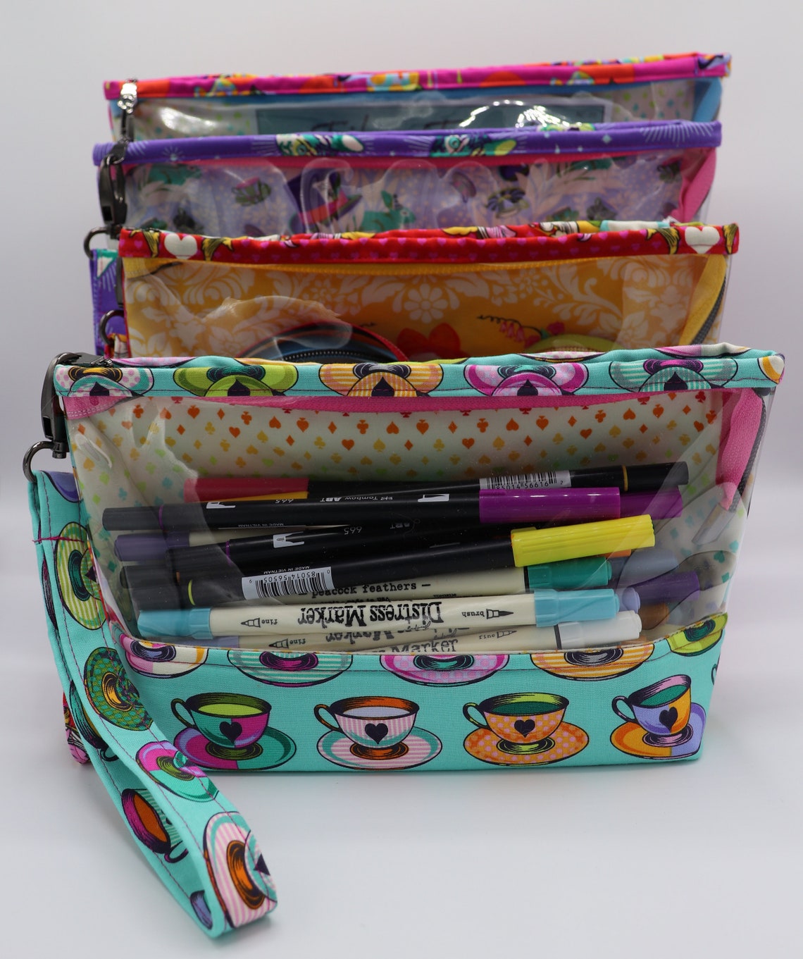 Clear View Pouch in Four Sizes PDF Digital Pattern Instant - Etsy