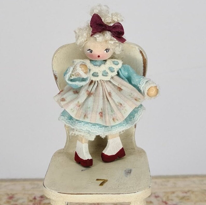 MISS. NOMI Funny Wooden Doll Articulated and Hand Painted - Etsy