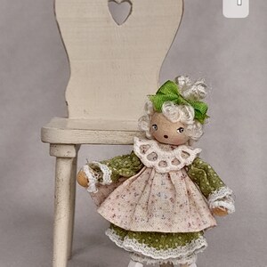 MISS. NOMI - Funny Wooden Doll, Articulated, and Hand Painted ...
