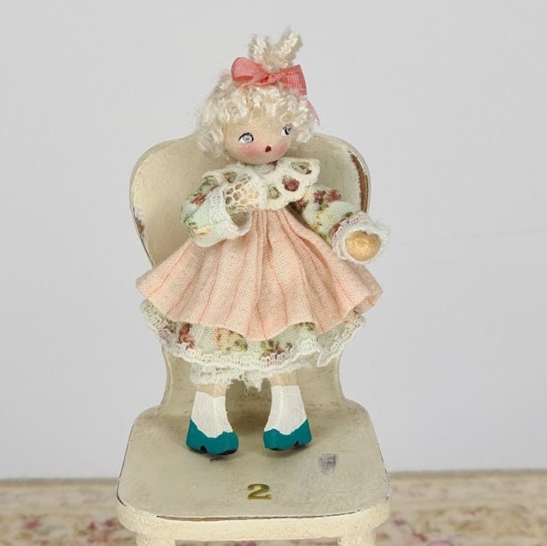 MISS. NOMI Funny Wooden Doll Articulated and Hand Painted - Etsy
