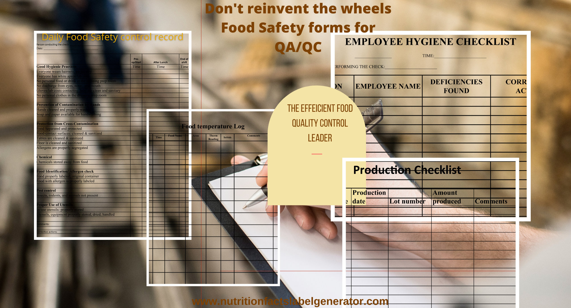 Haccp Food Safety Checklist