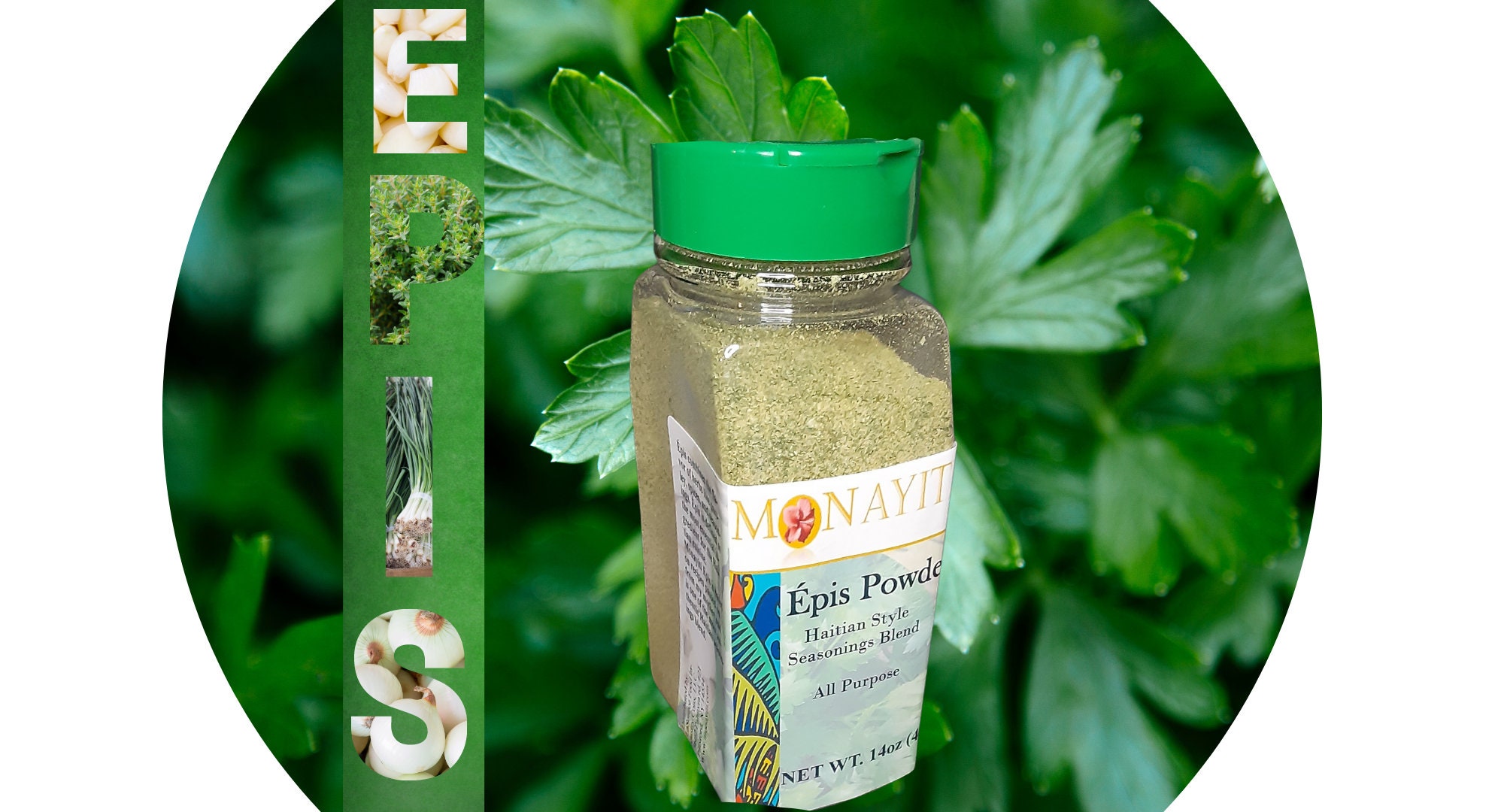 Authentic Epis Haitian Style Seasonings, Creole Spice Blend, Meat ...