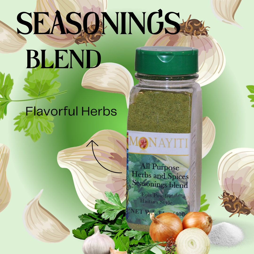 Epis Seasonings, Heart of Haitian Cuisine With Parsley, Garlic, Onions ...