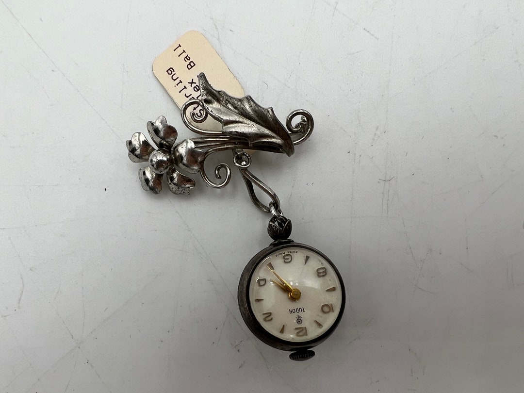 U282 Tudor Sterling Silver Ball Nurse Watch - Etsy