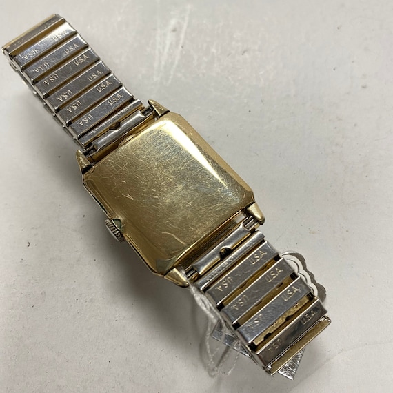 m386 Vintage Hamilton USA 10K Gold Filled 17J Men's W… - Gem