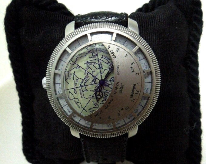S548 Planisphere Watch - Constellation Star Chart/map Display Locations ...