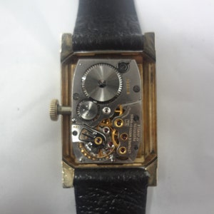 A152 Vintage 1940's LONGINES 14K Gold Men's Mechanical - Etsy