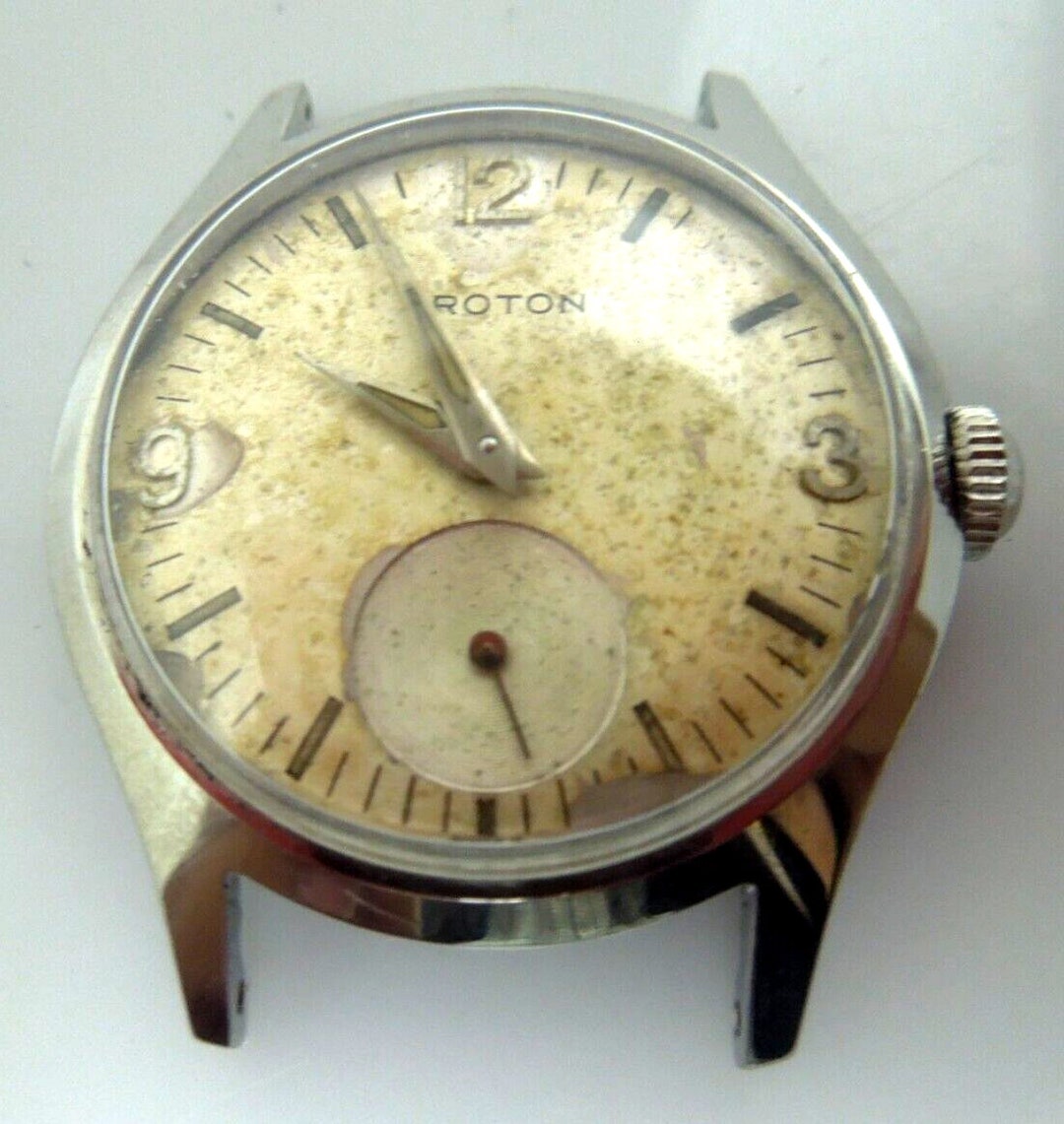 S241 Vintage Croton Watch Co. 17 Jewels Swiss Movement 8943 Watch Parts ...