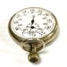 U718 Vintage Berna Swiss Mechanical Pocket Watch Silver Tone 7 Jewels ...