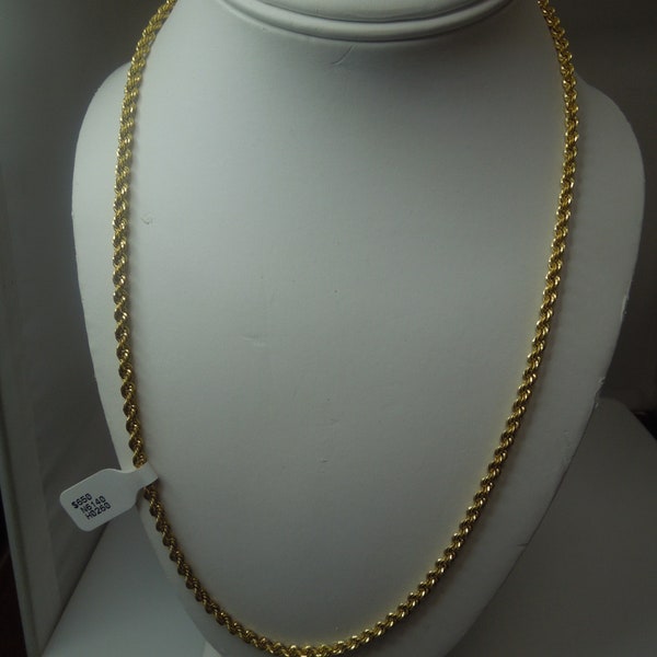 Real Gold Mens Chain Made in Italy - Etsy