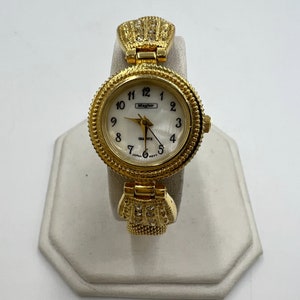 T637 Mayfair Ladies Gold Tone Wrist Watch - Etsy