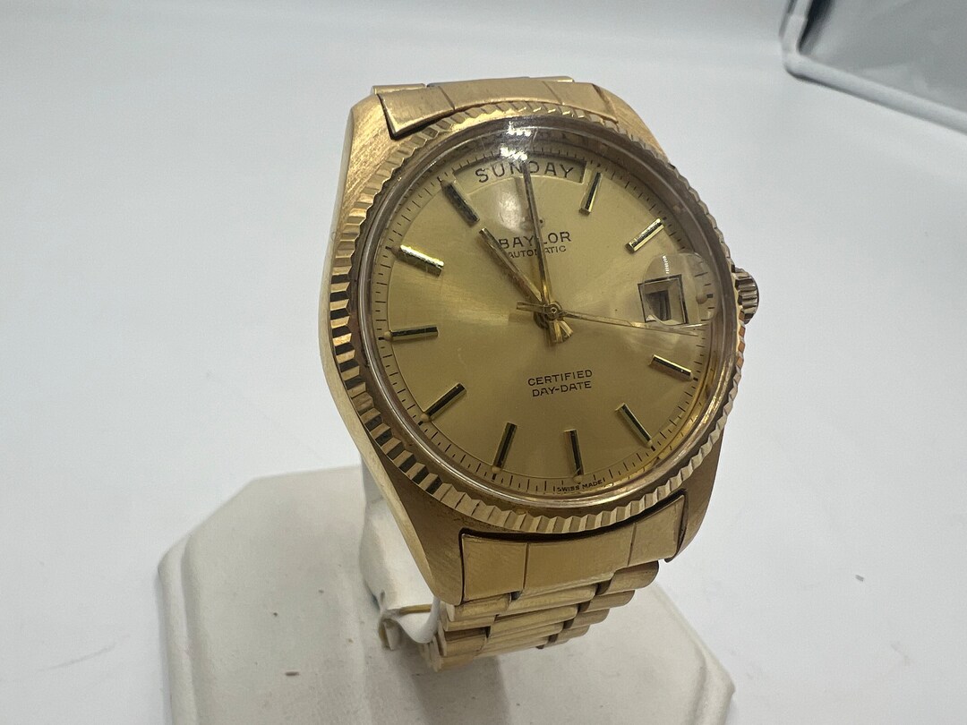U108 Men's Baylor Automatic Day Date Wristwatch - Etsy