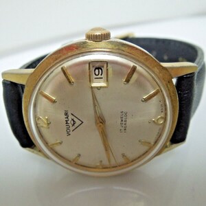 S232 Vintage VOUMARD 17 Jewels in CABLOC Men's Watch Swiss Made - Etsy