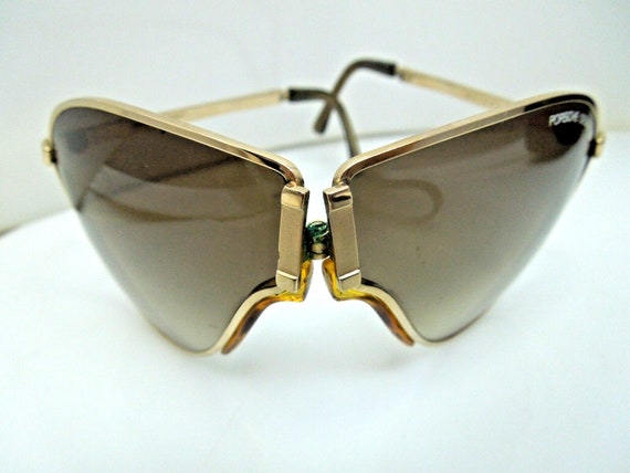 s828 Porsche Carrera Vintage folding 1980's Sunglasse… - Gem
