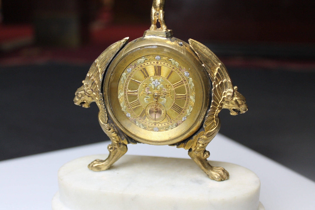 B107 Beautiful 1840's English Key Wound Clock - Etsy