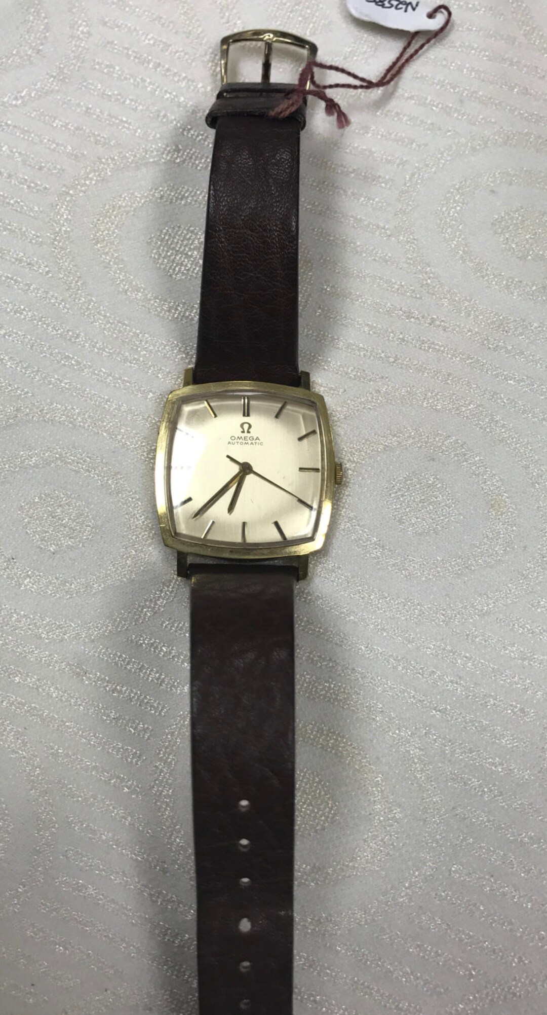 A1018 Vintage Omega Automatic Classic Square Shape Gold Filled - Etsy