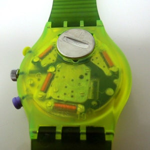 S499 SWATCH Watch Neo Wave Chrono SCJ100 Gents Watch - Etsy