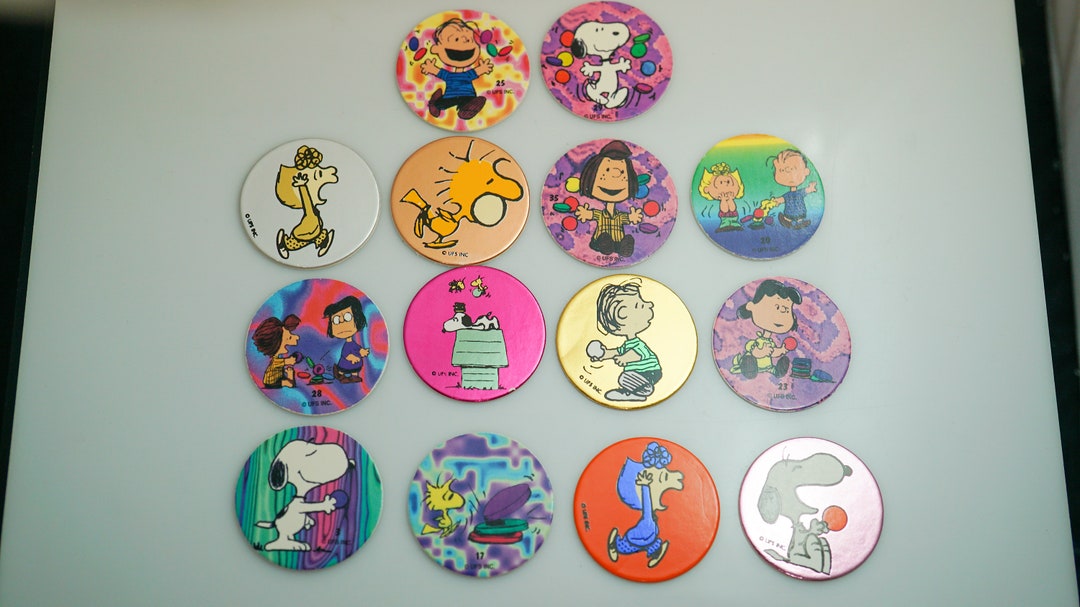 K519 Set of 14 Peanuts POG Cards - Etsy