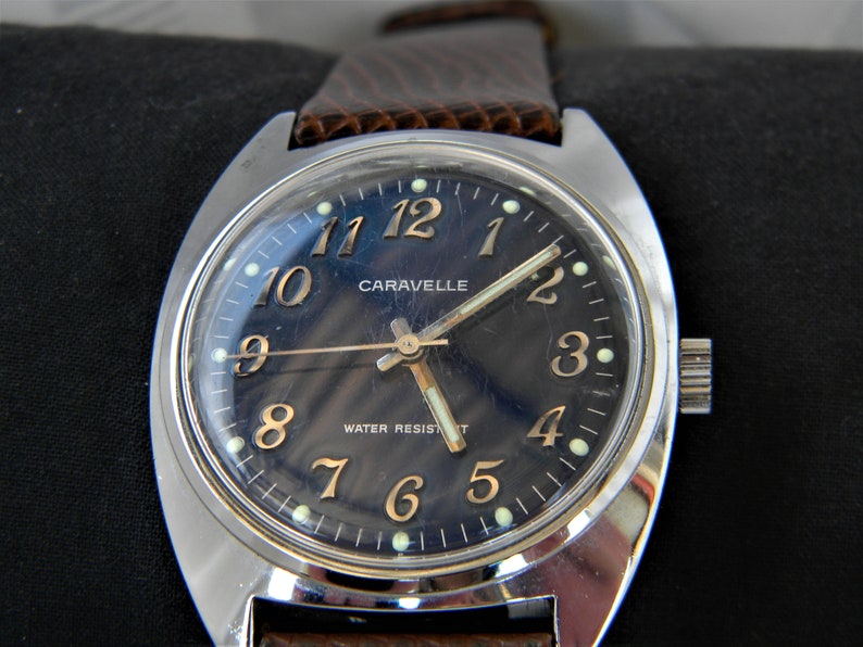 J213 Vintage Caravelle Self-winding Water Resistant Men's | Etsy