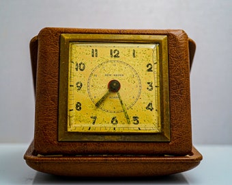 Vintage Selfix Jeweled Wind up Folding Travel Alarm Clock Tested - Etsy