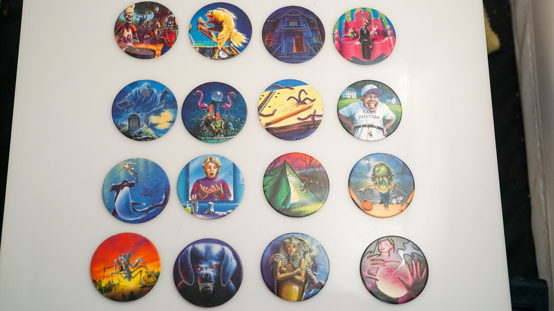 K521 Set of 16 Goosebumps POG Cards - Etsy