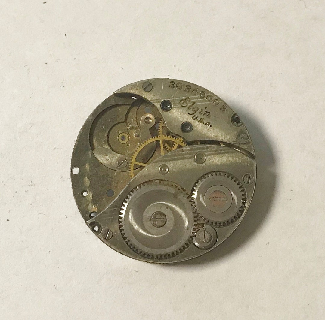 F010 Antique Elgin Watch Movement for Parts or Repair - Etsy