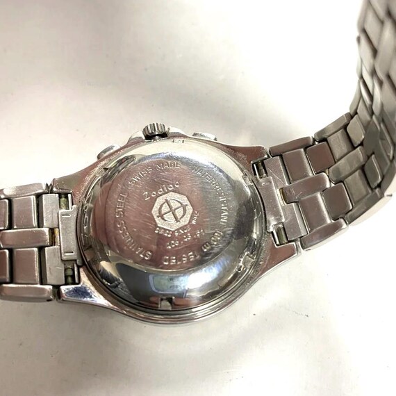 m638 Vintage Zodiac Sea Wolf Automatic Blue Dot Diver… - Gem