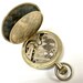U718 Vintage Berna Swiss Mechanical Pocket Watch Silver Tone 7 Jewels ...