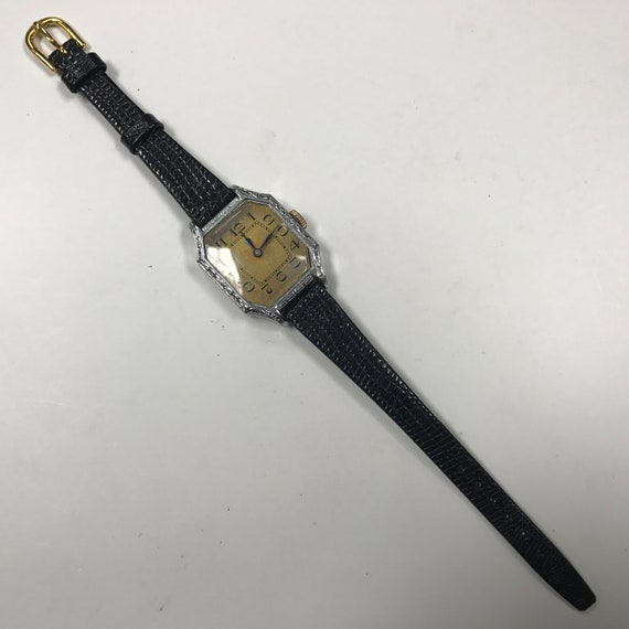 d350 Vintage 14K Rolled Gold Plate Mechanical Men's … - Gem