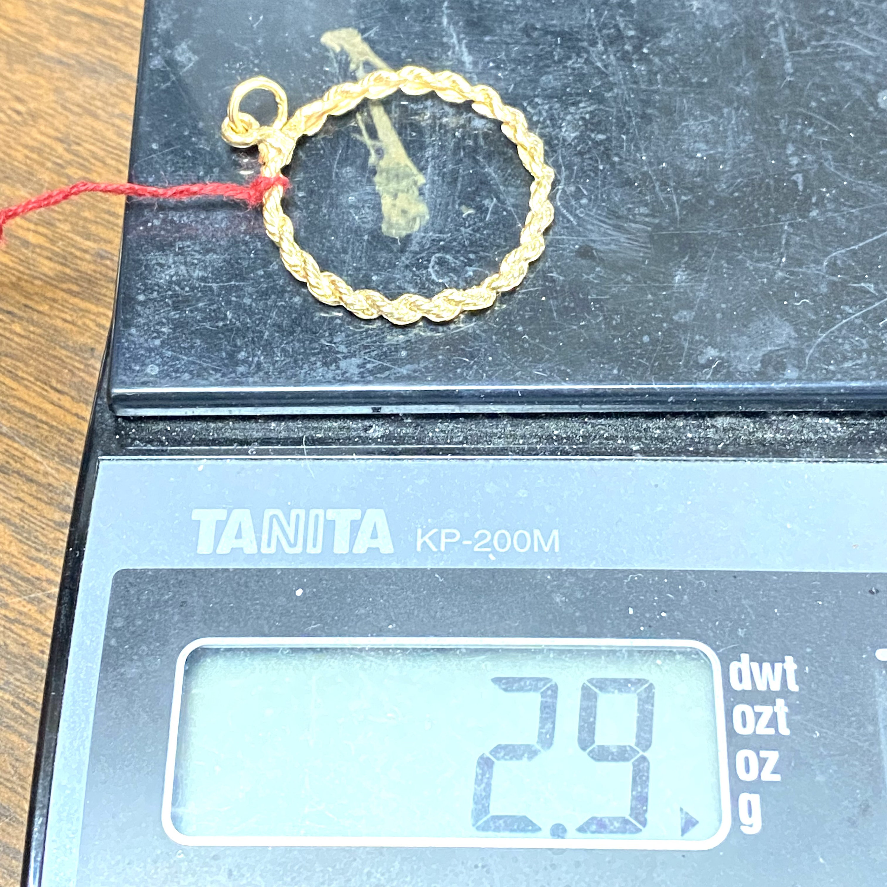 U502 Vintage 14k Yellow Gold Rope Coin Bezel Elegant Pendant Charm - Etsy