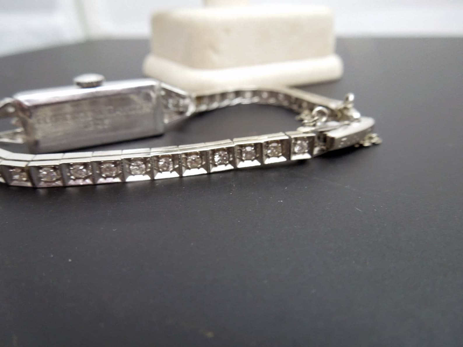 H504 Gorgeous Vintage Platinum 1930s Perfine Diamond Watch 14k Band - Etsy