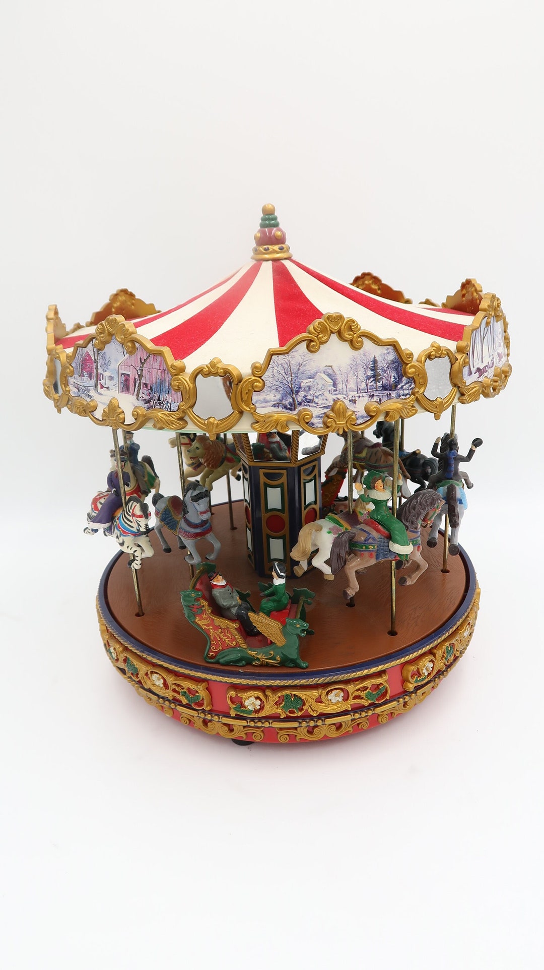 T484 Mr Christmas Gold Label Collection the Carousel 30 Songs W/box - Etsy