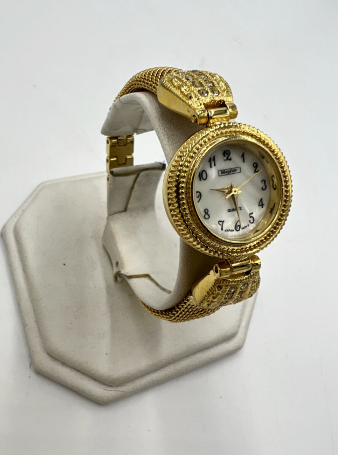 T637 Mayfair Ladies Gold Tone Wrist Watch - Etsy