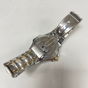 M146 Vintage Seiko Coutura Kinetic Men's Wrist Watch Stainless Steel ...