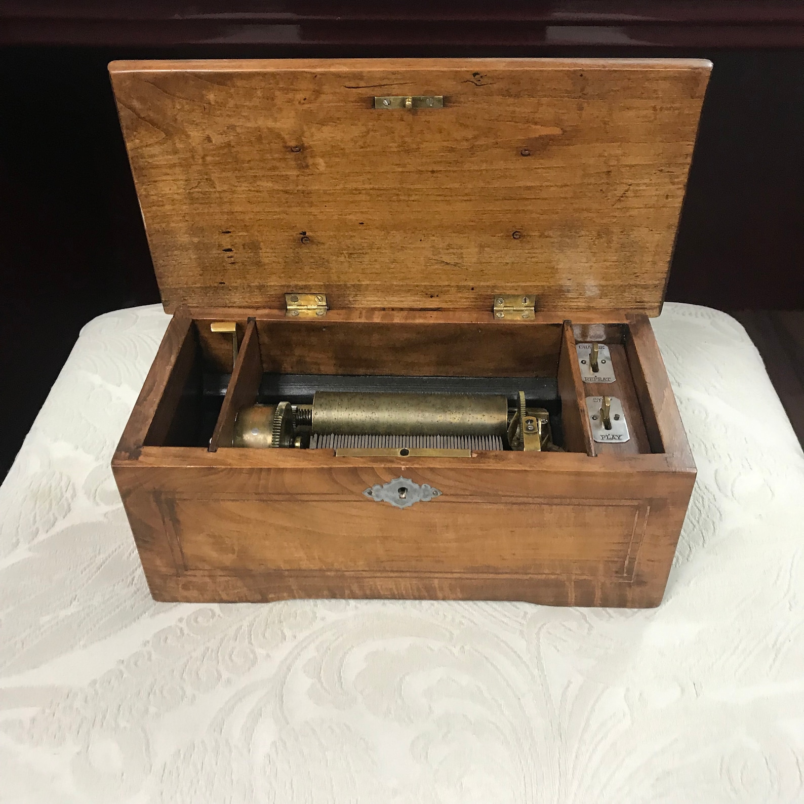 F160 Antique Original Swiss Musical Box Great Working | Etsy