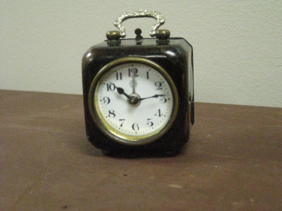 G232 Vintage 1920s Miniature Alarm Clock - Etsy