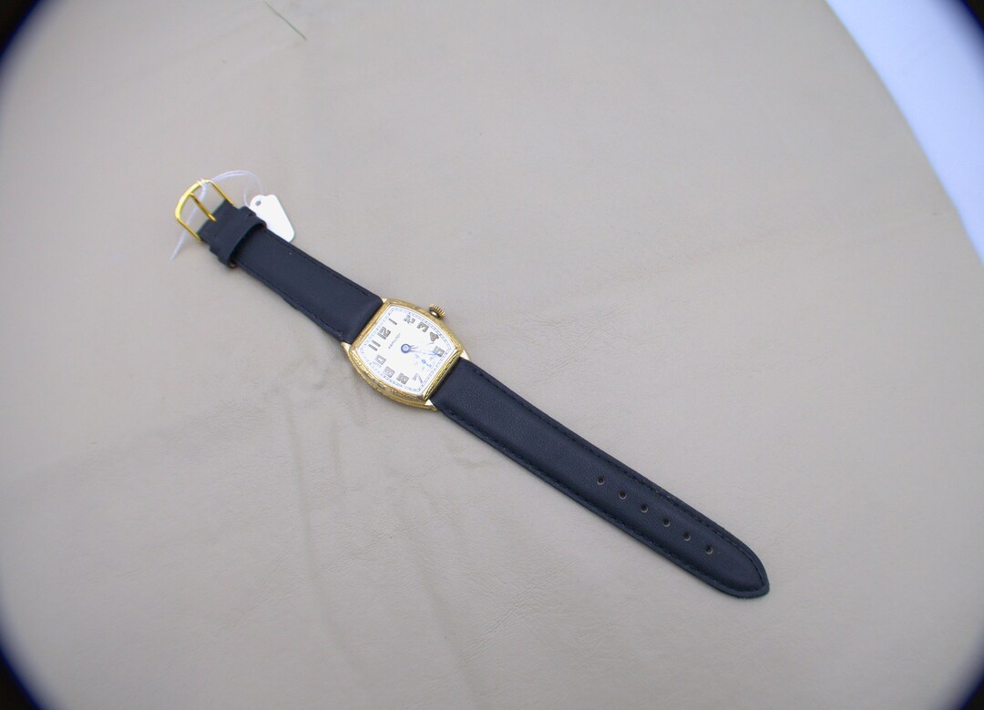 P477 Vintage Hamilton 1930's Men's Wrist Watch in 14k Gold Filled - Etsy